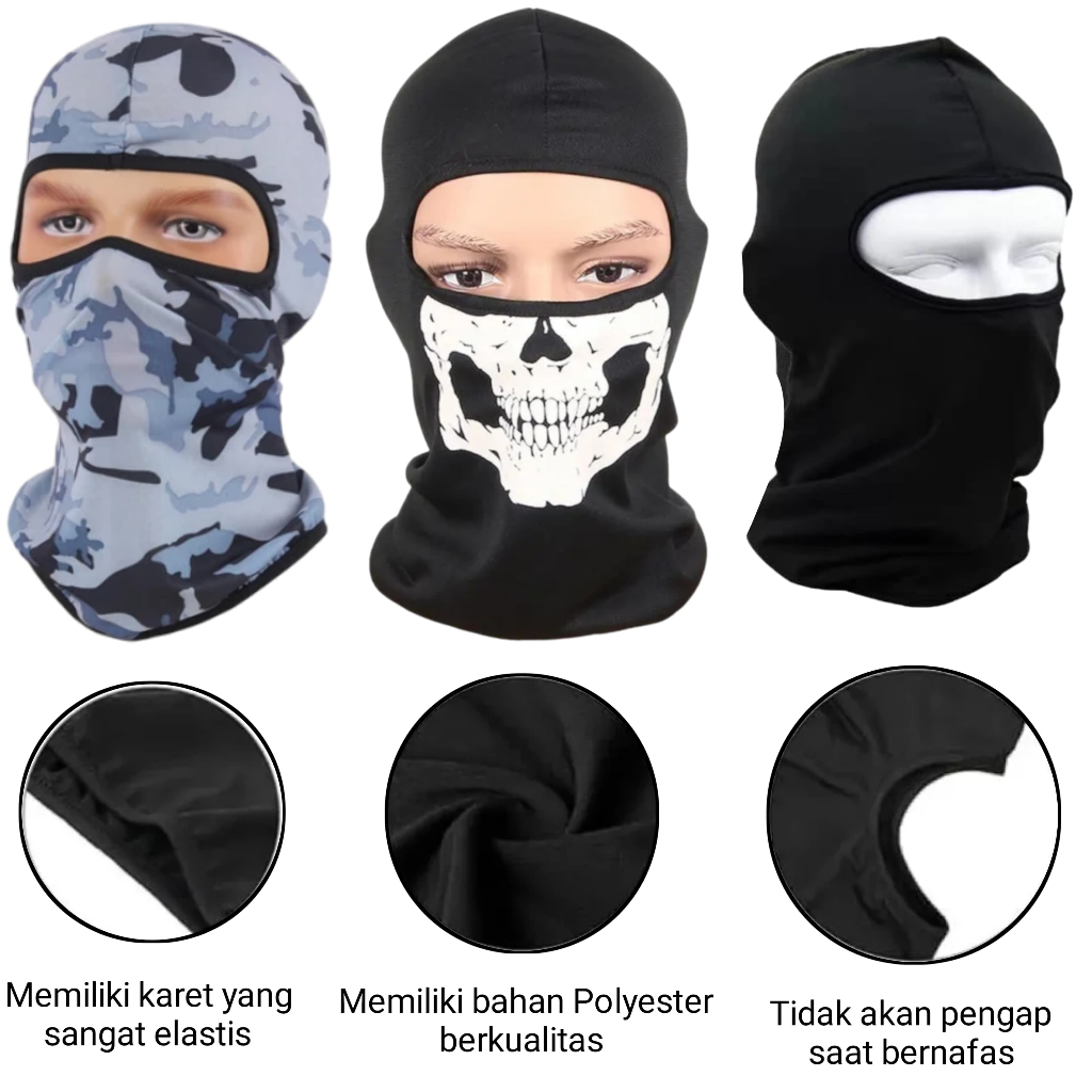 Jual Masker Ninja / Masker Berkendara | Shopee Indonesia