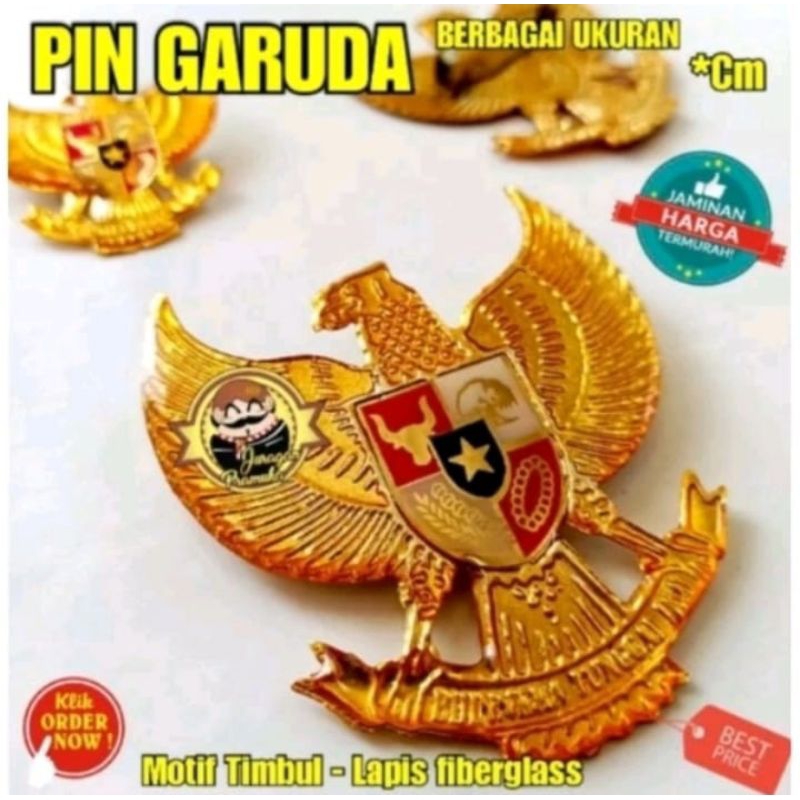 Jual Pin Garuda Bendera Merah Putih | Shopee Indonesia