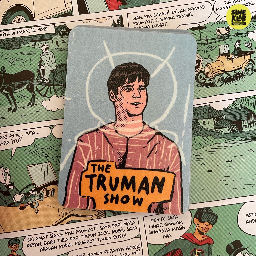 Jual sineklab - Sticker THE TRUMAN SHOW - Edisi Sticker Film / Movie ...