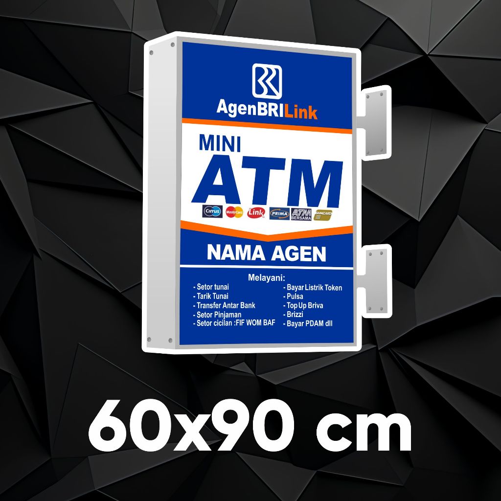 Jual NEON BOX MINI ATM - NEON BOX 2 SISI - NEON BOX BRILINK - NEON BOX ...