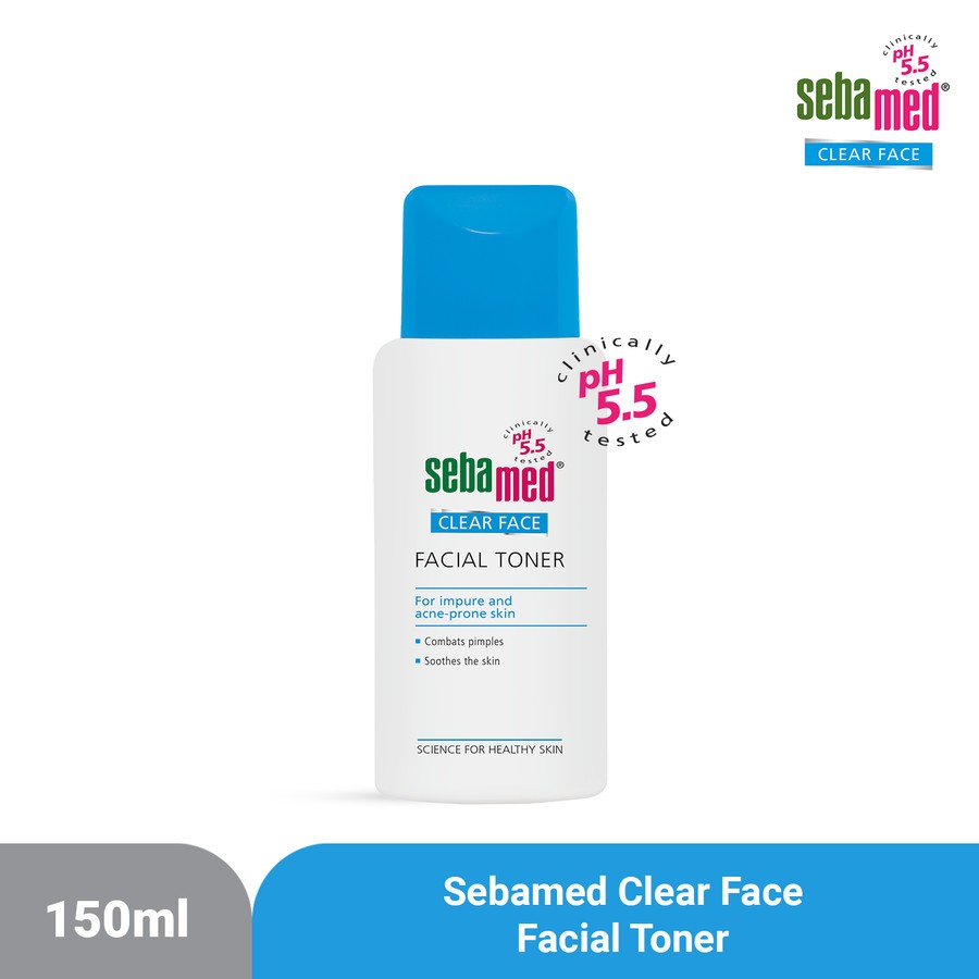 Jual Sebamed Clear Face Deep Cleansing Facial Toner Kulit Berjerawat ...