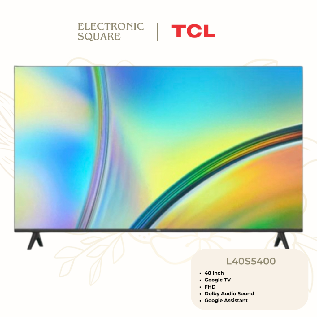 Jual LED TV TCL 40 Inch L40S5400 Full HD Google TV | Shopee Indonesia