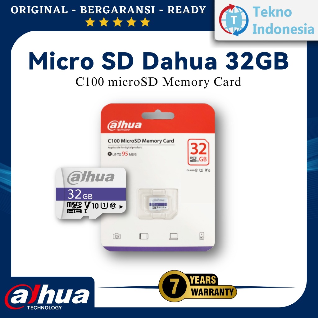 Jual Dahua MicroSD 32GB TF-C100 Mmc 32GB Memory Card CCTV | Shopee Indonesia