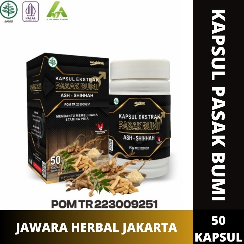 Jual Kapsul Pasak Bumi Ash-Shihhah Menjaga Stamina Isi 50 Kapsul Original BPOM | Shopee Indonesia