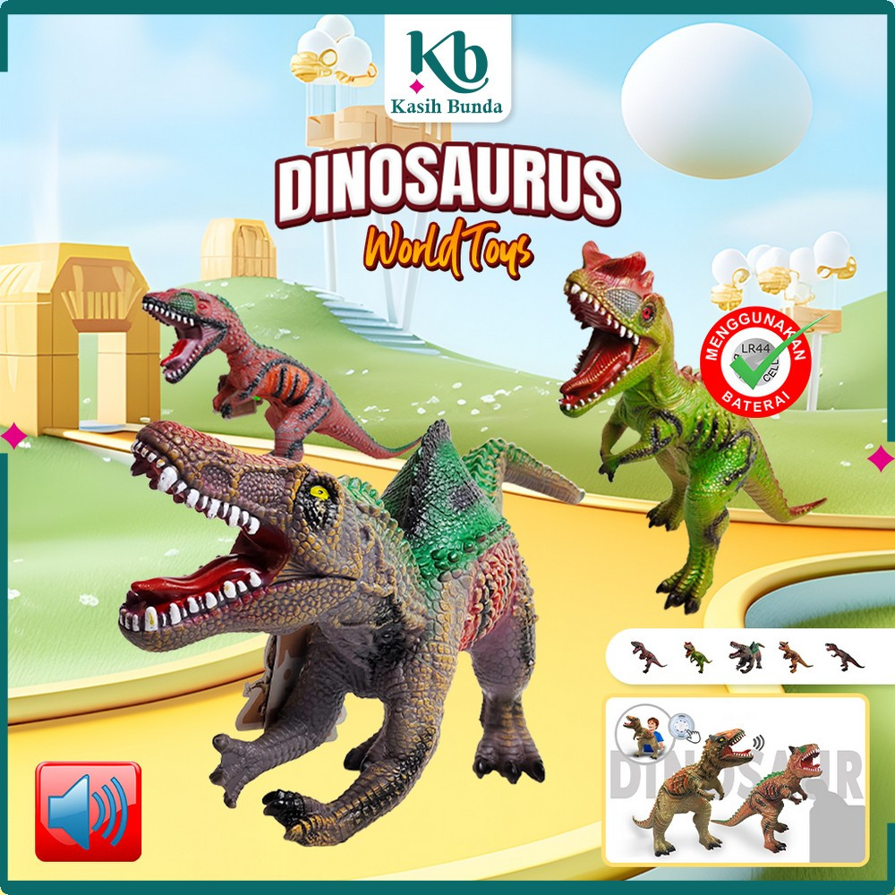 Jual Mainan Dinosaurus Jurassic T-Rex Action Figures / Mainan ...