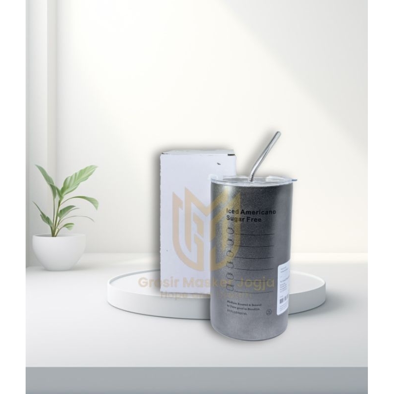 Jual Tumbler Stainless Steel Coffee Americano Cup Cangkir Botol Minum ...