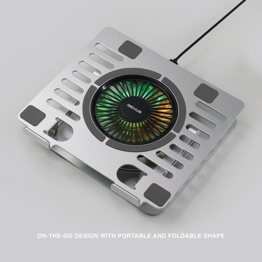 Jual Rexus Decha Frost FP04 / FP-04 Laptop Stand Alumunium / Macbook ...