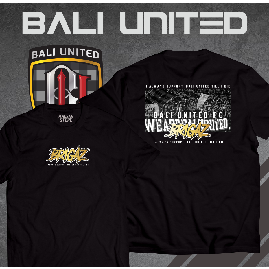 Jual Kaos Bali United Tshirt Bali United Serdadu Tridatu Supporter Bali ...