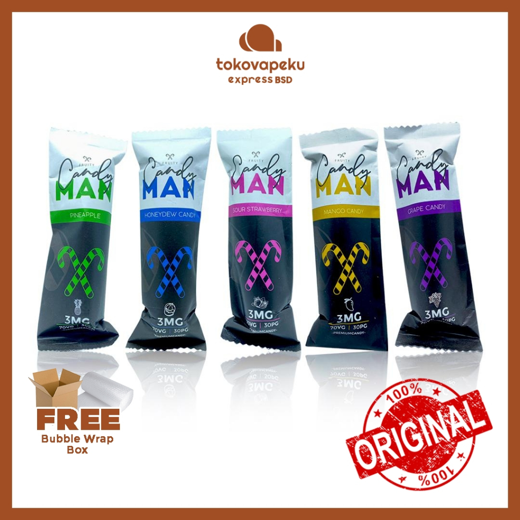 Jual CANDYMAN SERIES CANDY MAN 60ML FVS DISTRIBUTION | Shopee Indonesia