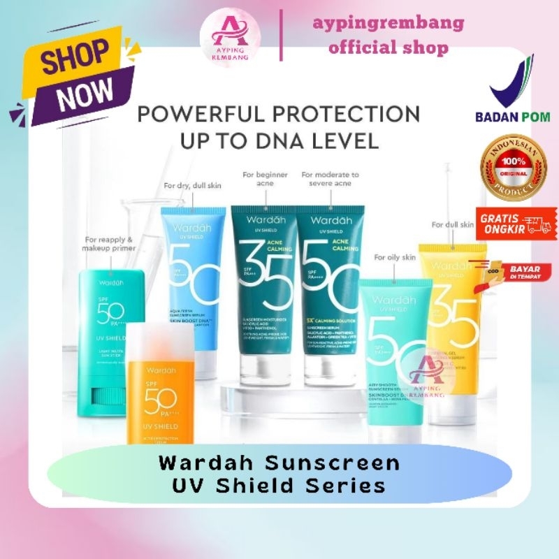 Jual Wardah Sunscreen UV Shield Series | Shopee Indonesia
