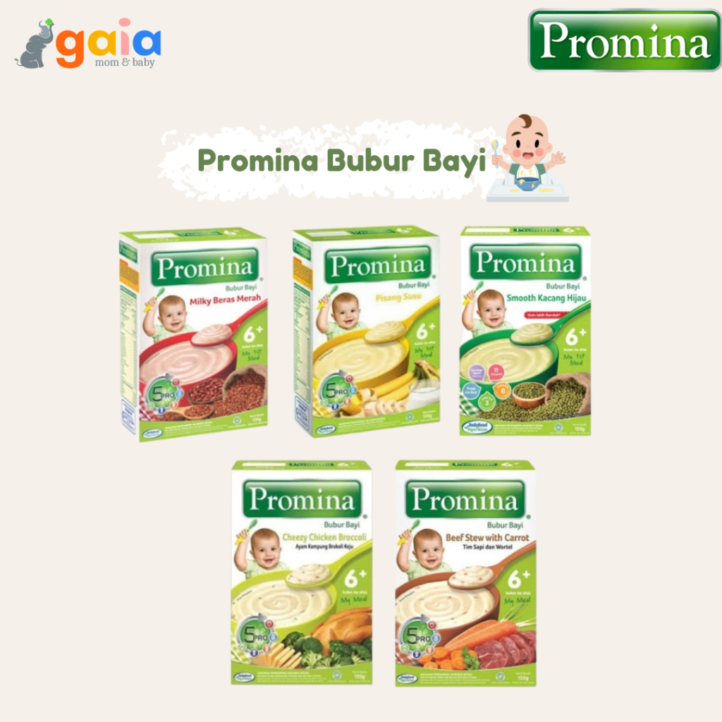 Jual Promina Bubur Bayi BC Box 120gr | 6+ / Makanan Pendamping ASI ...