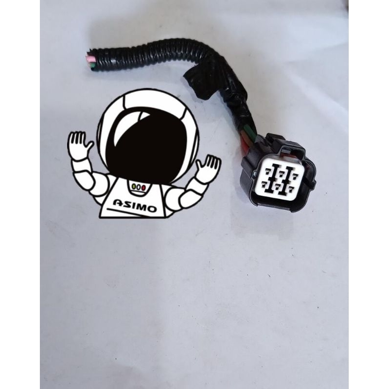 Jual soket accelerator pedal throttle gas pin 6 original honda new ...