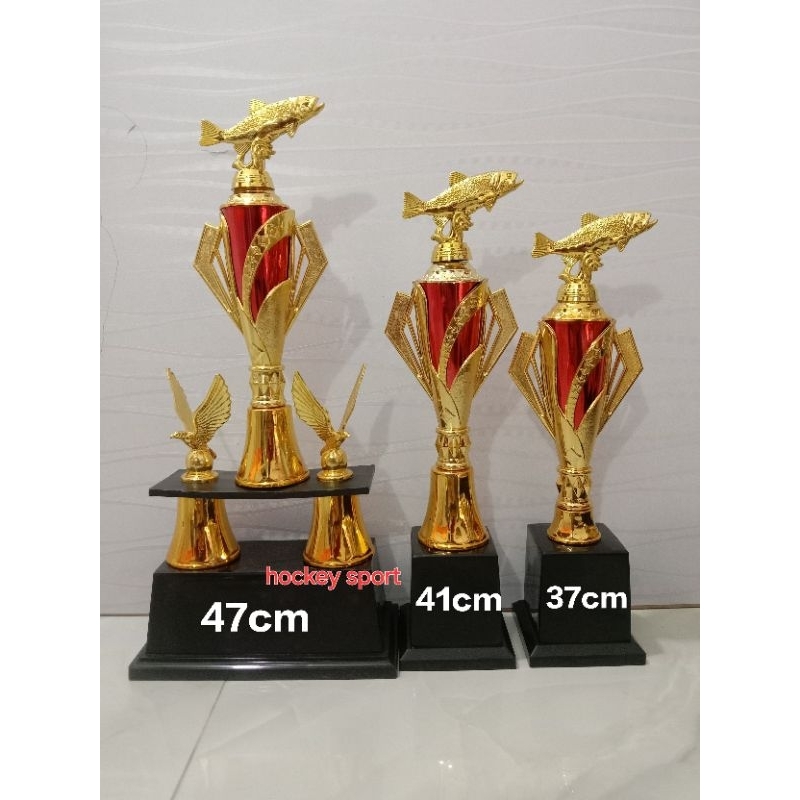 Jual Trophy Piala IKAN 1 SET 123 Costum Tulisan ( PAKET NO.4 ) | Shopee ...