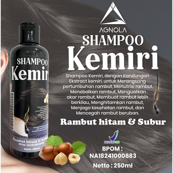 Jual [ BPOM & HALAL ] Shampoo Kemiri Hitam /Shampoo Pemanjang Rambut 30 ...