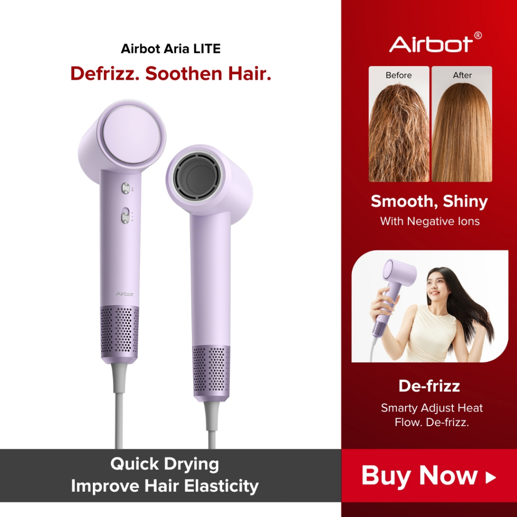 Jual Airbot Aria Lite High Speed Hair Dryer | 2 Mins Fast Drying ...