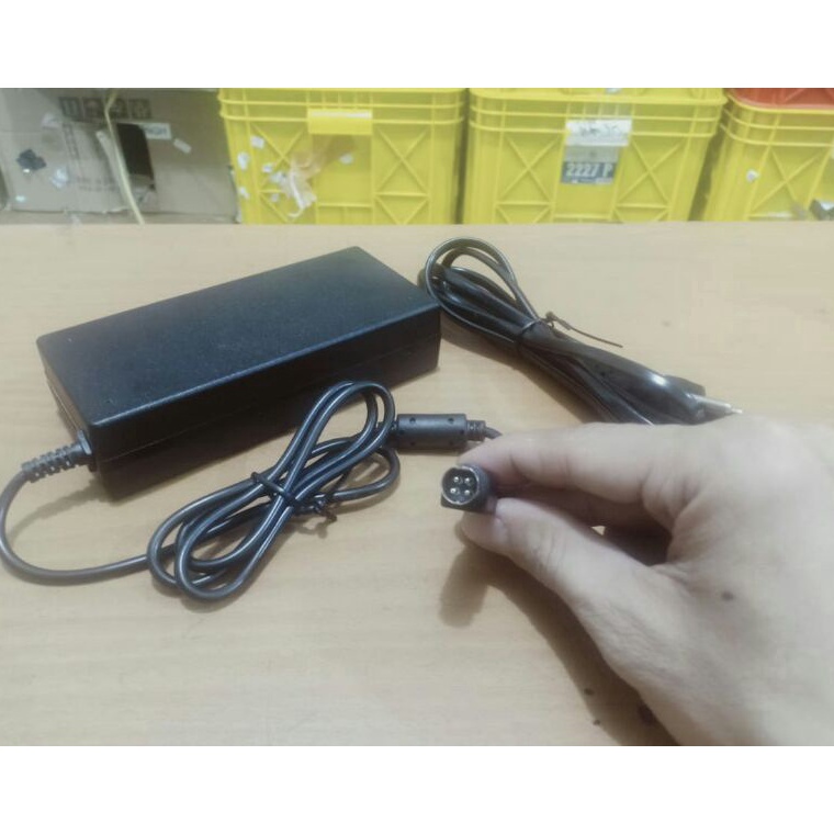 Jual KODE V1K adaptor 12v 5A 4pin dvr hikvision 4 pin 12 volt 5 ampere ...