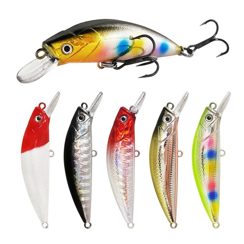 Jual Umpan Pancing Minnow Ultralight fisning lure mancing casting sinking 6 cm 6 gr | Shopee ...