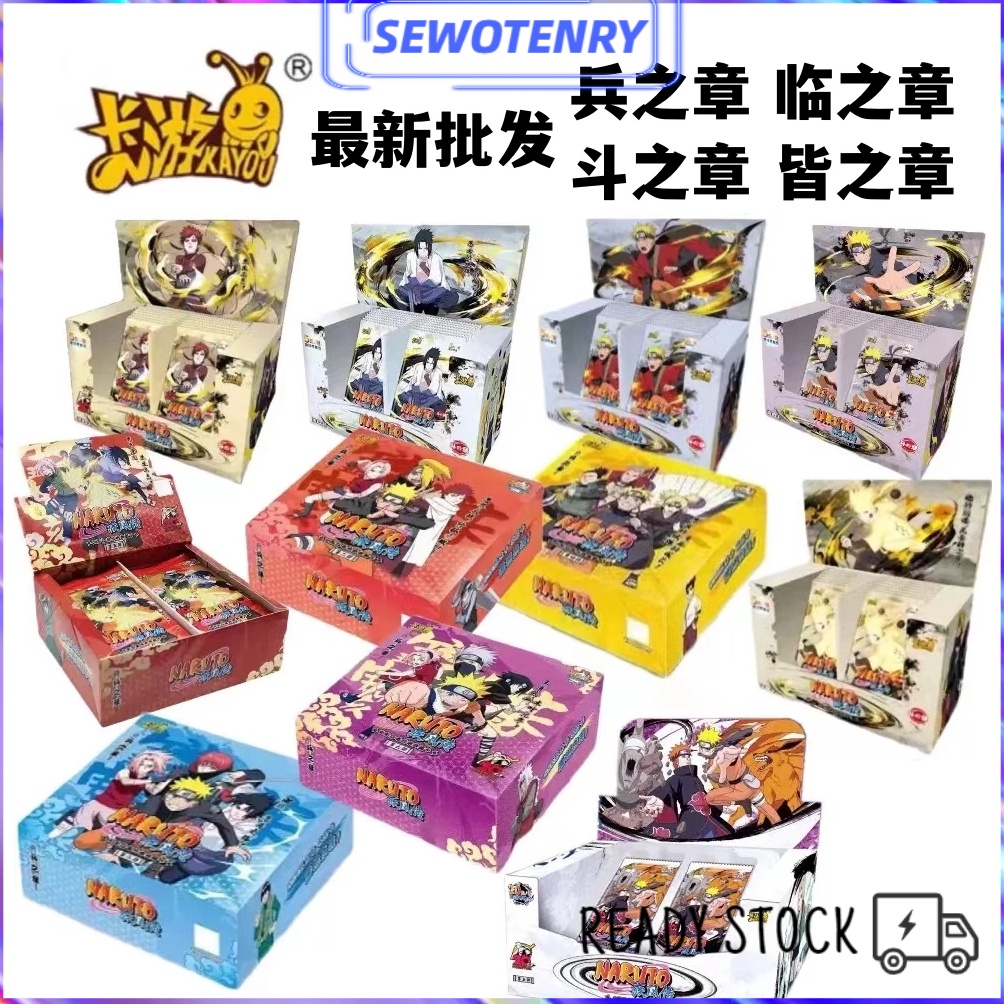 Jual KODE C8G COD Grosir1 Box Original Kartu Naruto Kayou Anime Naruto ...