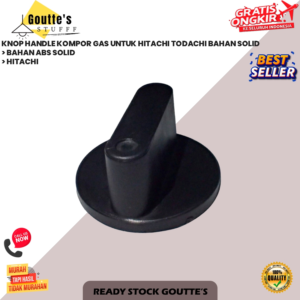 Jual KNOP HANDLE KOMPOR GAS UNTUK HITACHI TODACHI BAHAN SOLID | Shopee ...