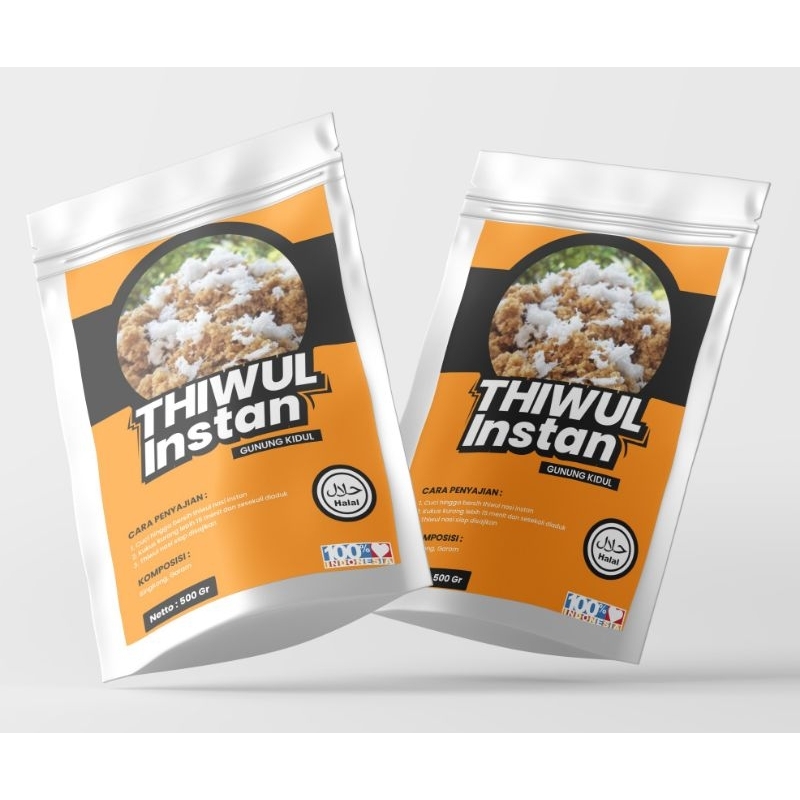 Jual Tiwul Instan 500gr | Olahan Singkong Tradisional Jawa | Tanpa ...
