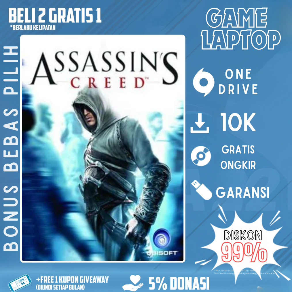Jual Assassin’s Creed - LINK DOWNLOAD - GAME PC - GAME LAPTOP - GAME ...