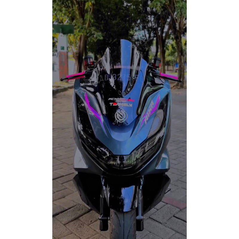 Jual Visor pcx 160 thailand variasi (PECAH GANTI BARU) | Shopee Indonesia