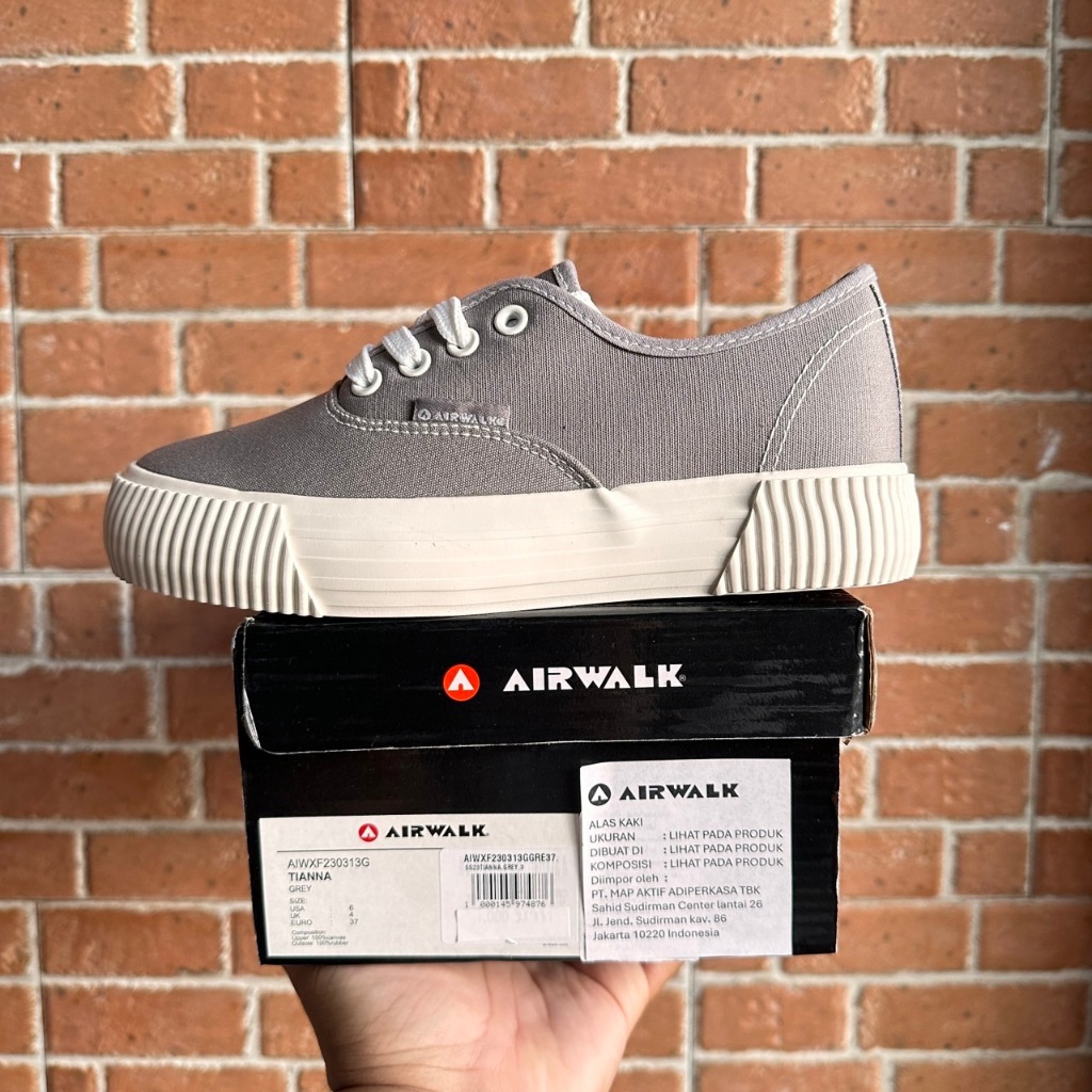 Jual AIRWALK TIANNA GREY (AIWXF230313G) | Shopee Indonesia