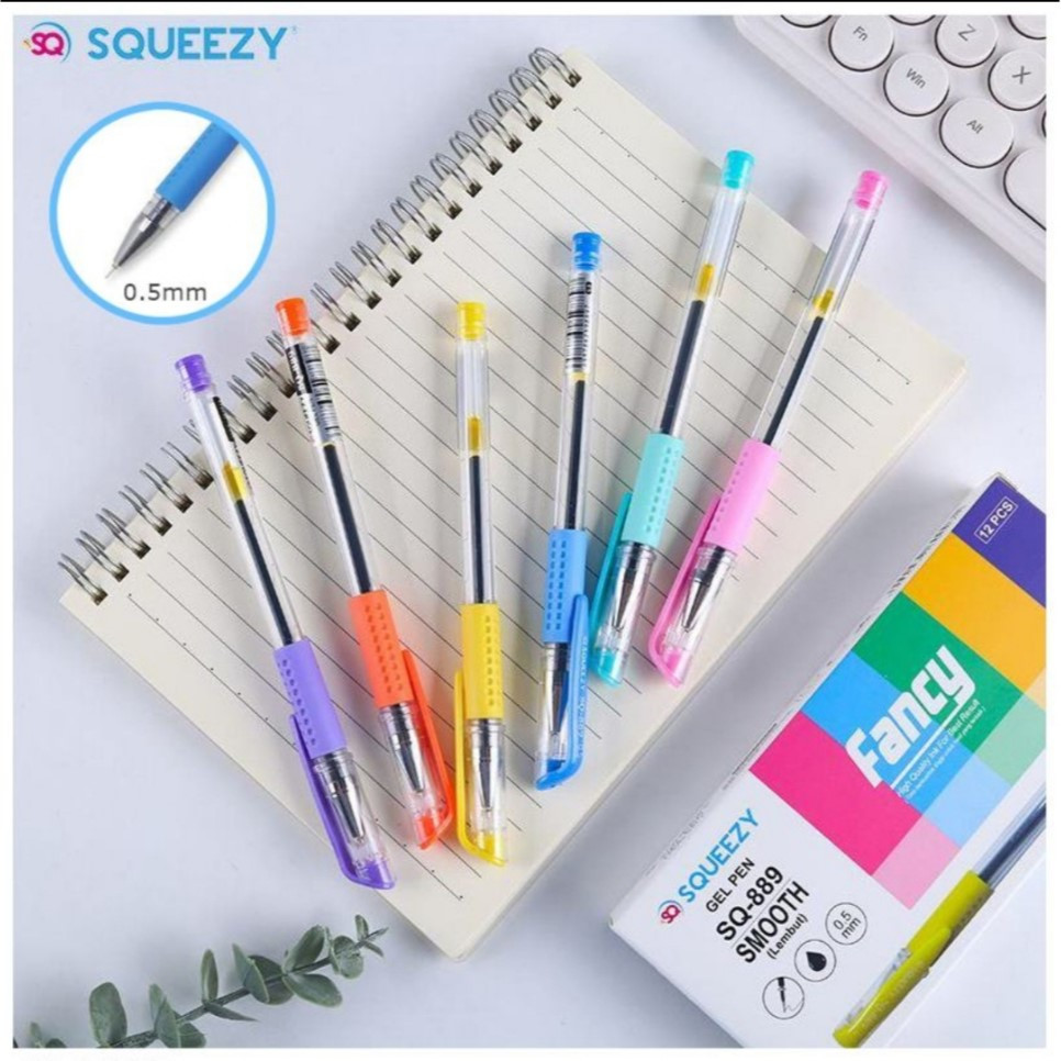Jual 1 LSN / 12 Pcs Pen Squeezy GP-SQ889 | Shopee Indonesia