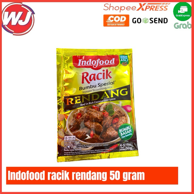 Jual INDOFOOD RACIK RENDANG 50 GRAM | Shopee Indonesia