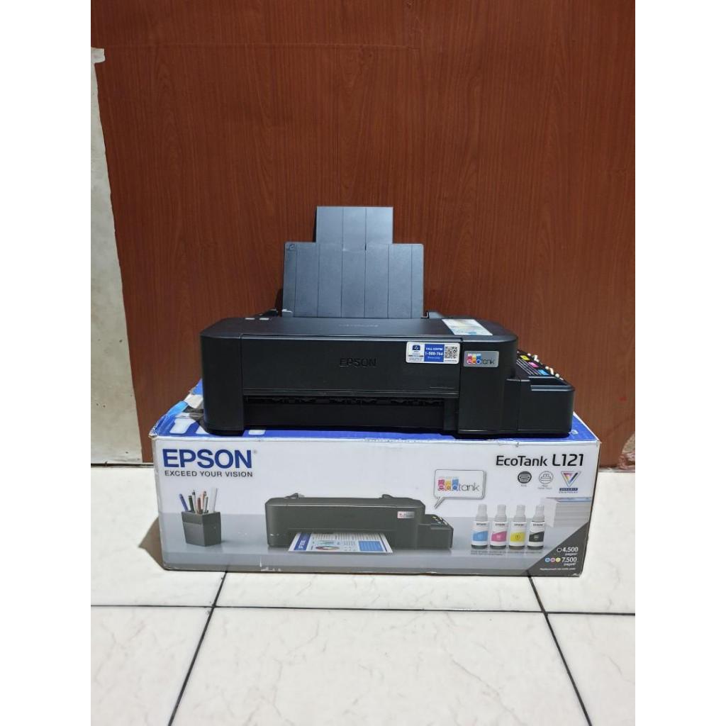 Jual Printer Epson L121 ORIGINAL Pengganti L120 Ink Tank A4 Inktank L 121 | Shopee Indonesia