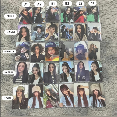 Jual [ READY STOCK ] OFFICIAL PHOTOCARD PC NEW JEANS HAERIN HANNI DANIELLE MINJI HYEIN HOW SWEET ...