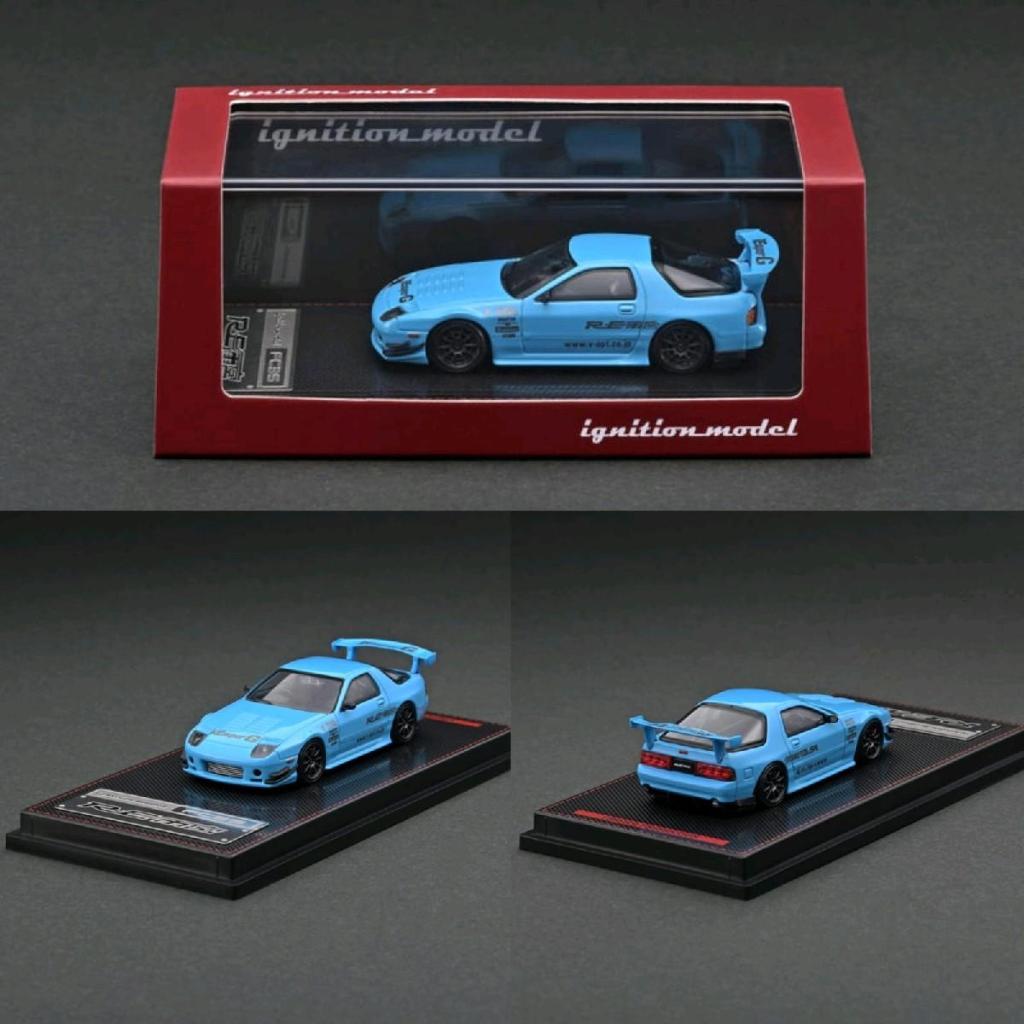 Jual IG2498 - IGNITION MODEL 1/64 MAZDA RX-7 (FC3S) RE AMEMIYA LIGHT BLUE | Shopee Indonesia