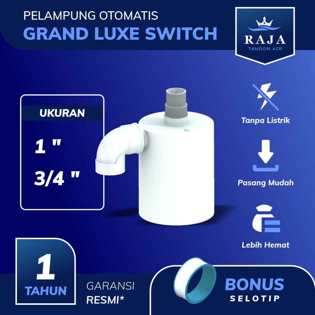 Jual Pelampung Otomatis Grand Luxe Switch Pelampung Otomatis Tandon ...