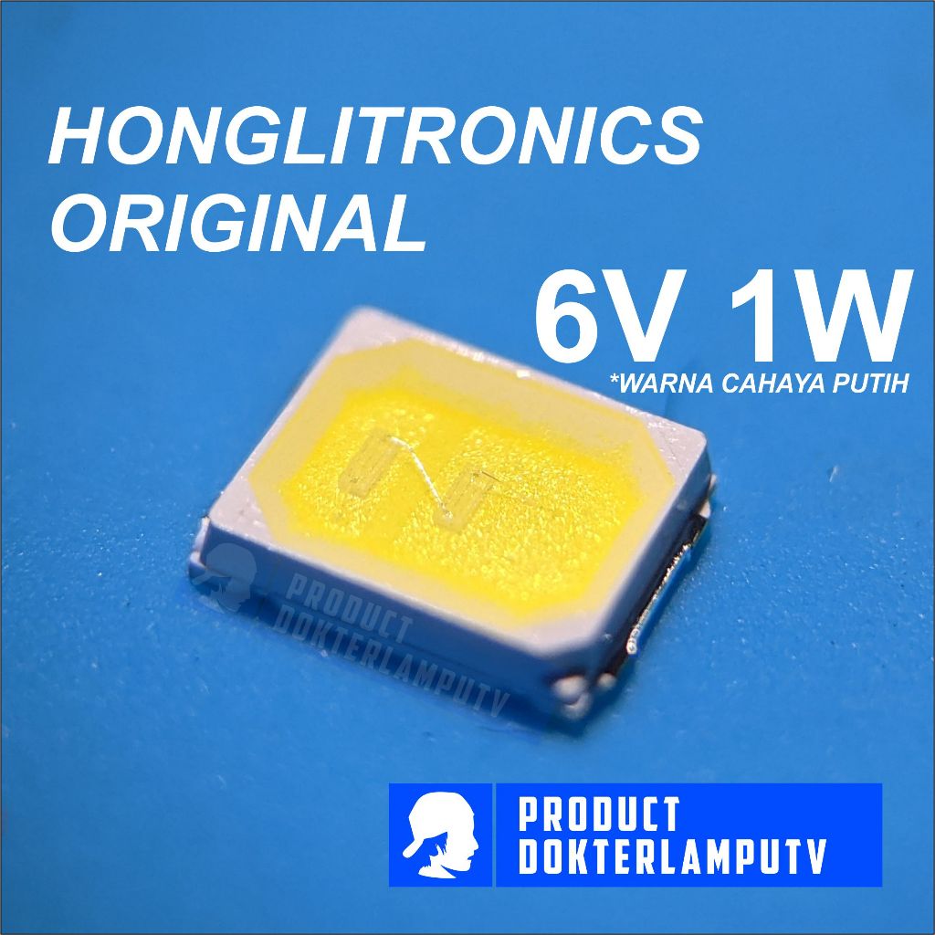 Jual 100PCS LED SMD 2835 6V 1W 6 VOLT HONGLI TRONIC HLT | Shopee Indonesia