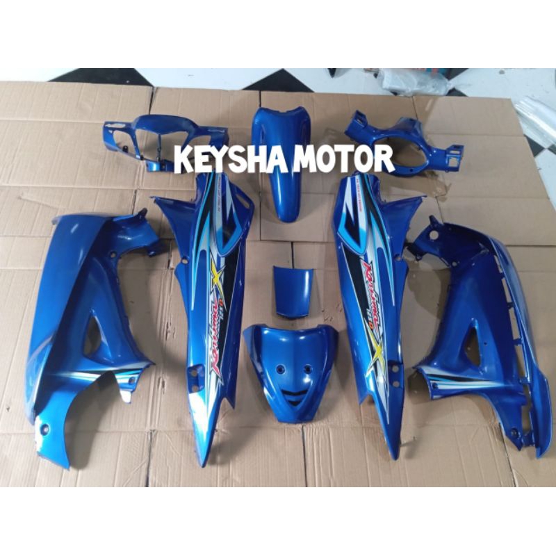 Jual FULL BODY HALUS HONDA KARISMA X KARISMA X WARNA BIRU | Shopee ...