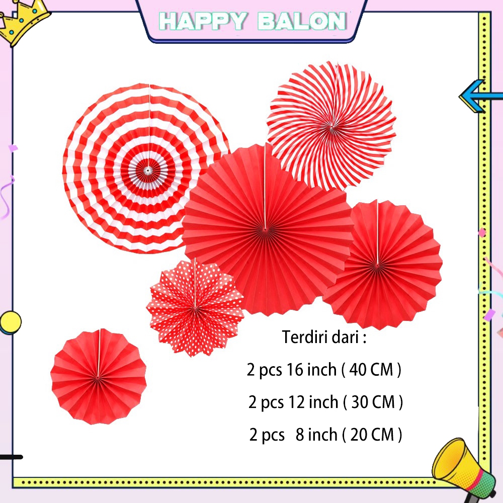 Jual Paper Fan Set / Kemerdekaan Paper Fan Set / Paperfan / Ri Paper ...