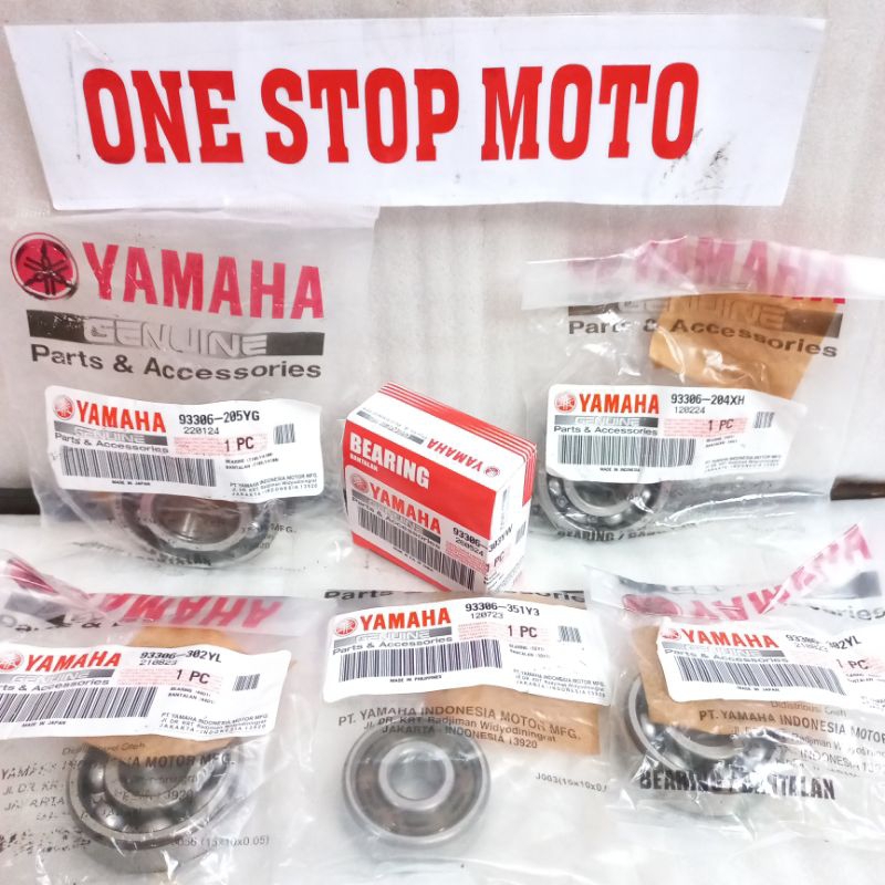 Jual Bearing Set Gardan Gearbox Rasio Yamaha Aerox Nmax Lexi Bering ...