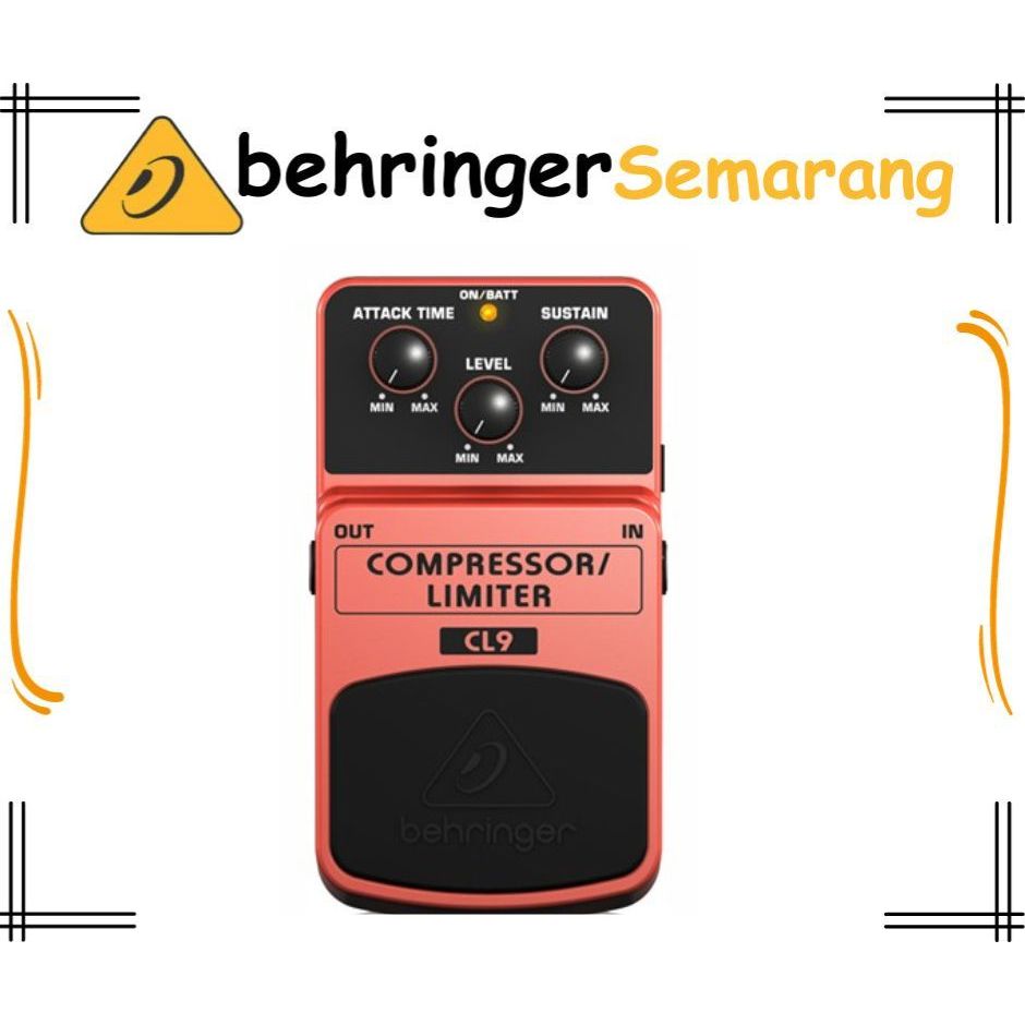 Jual Behringer CL9 CL-9 CL 9 Classic Compressor Limiter Efek Gitar ...