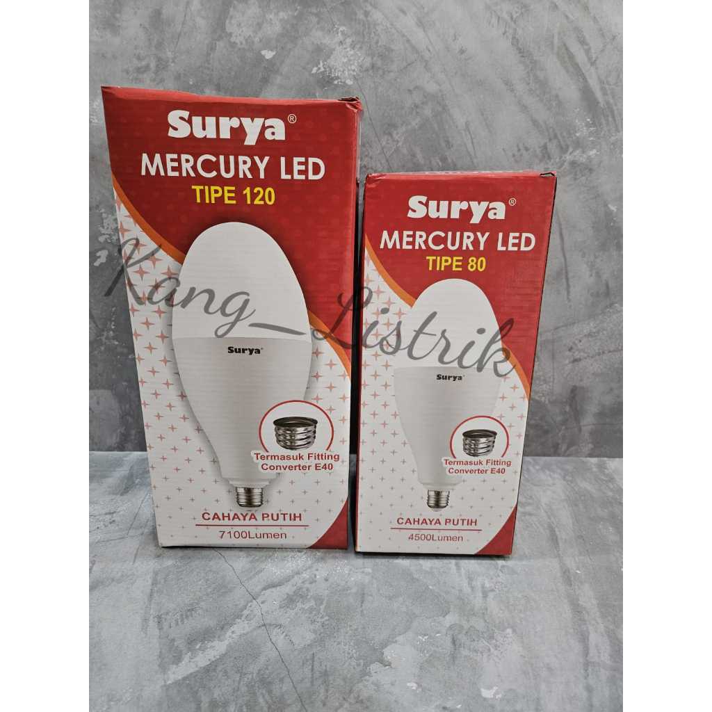 Jual BOHLAM LAMPU MERCURY LED SURYA / LAMPU MERKURI SURYA / LAMPU ML ...