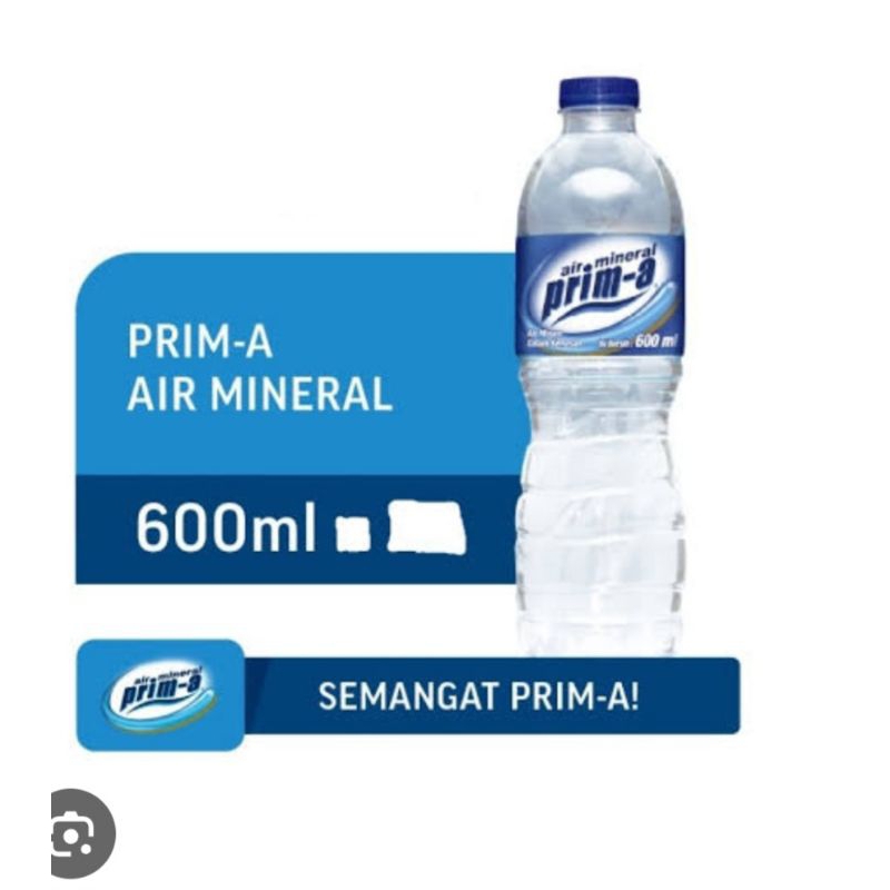 Jual AIR MINERAL PRIMA 600ML / AIR MINUM BOTOL 600ML / AIR MINERAL PRIM ...