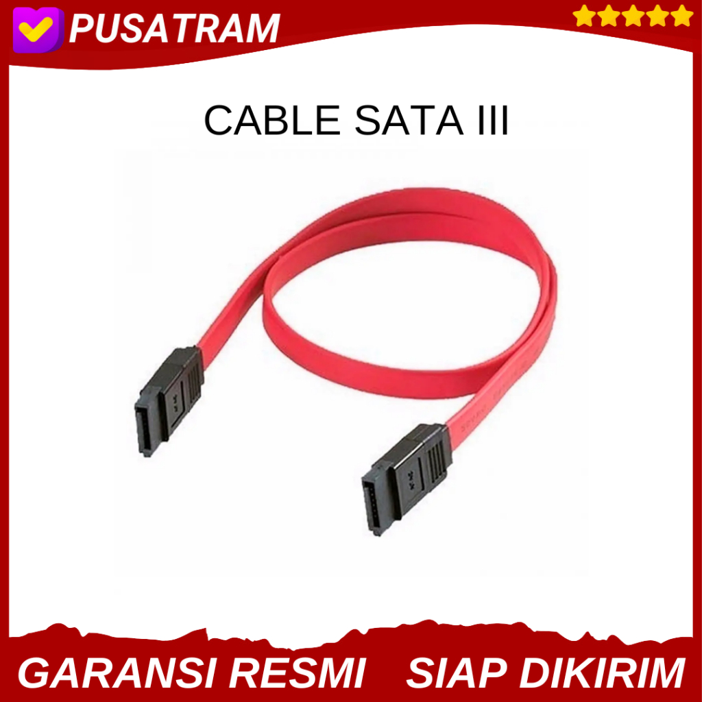 Jual Kabel Data SATA 3 Kabel SATA III 6Gbps SSD HDD | Shopee Indonesia