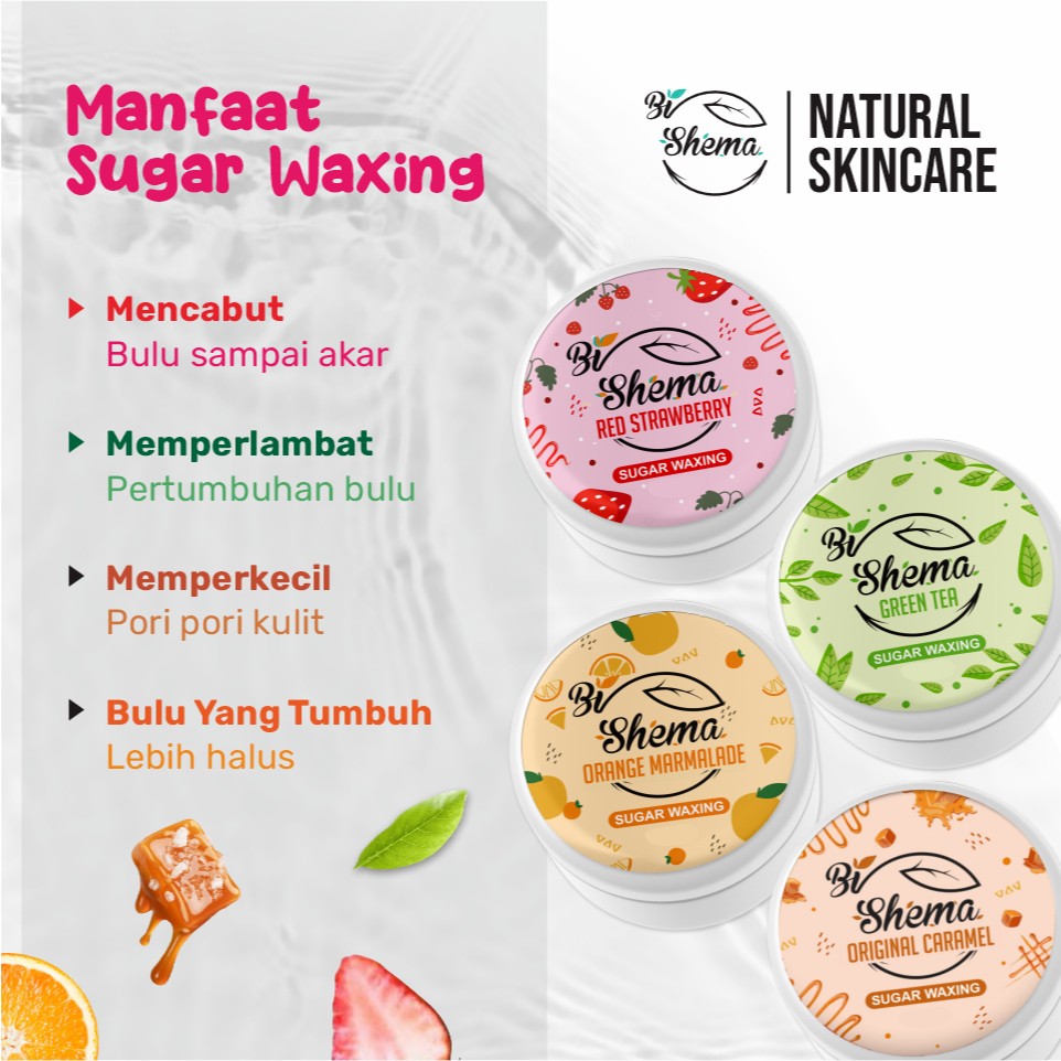 Jual Bio Shema - BPOM 100Gr Paket Lengkap Sugar Waxing + Natural Oil ...