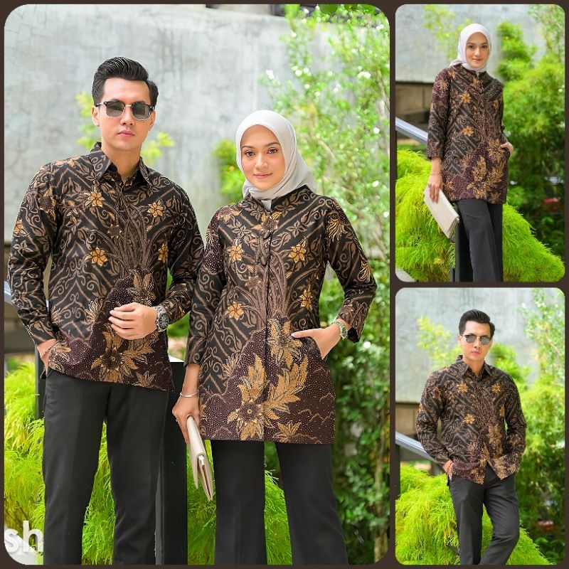 Jual batik pria lengan panjang batik pria lengan pendek batik prabu batik baturaden full lapisan ...