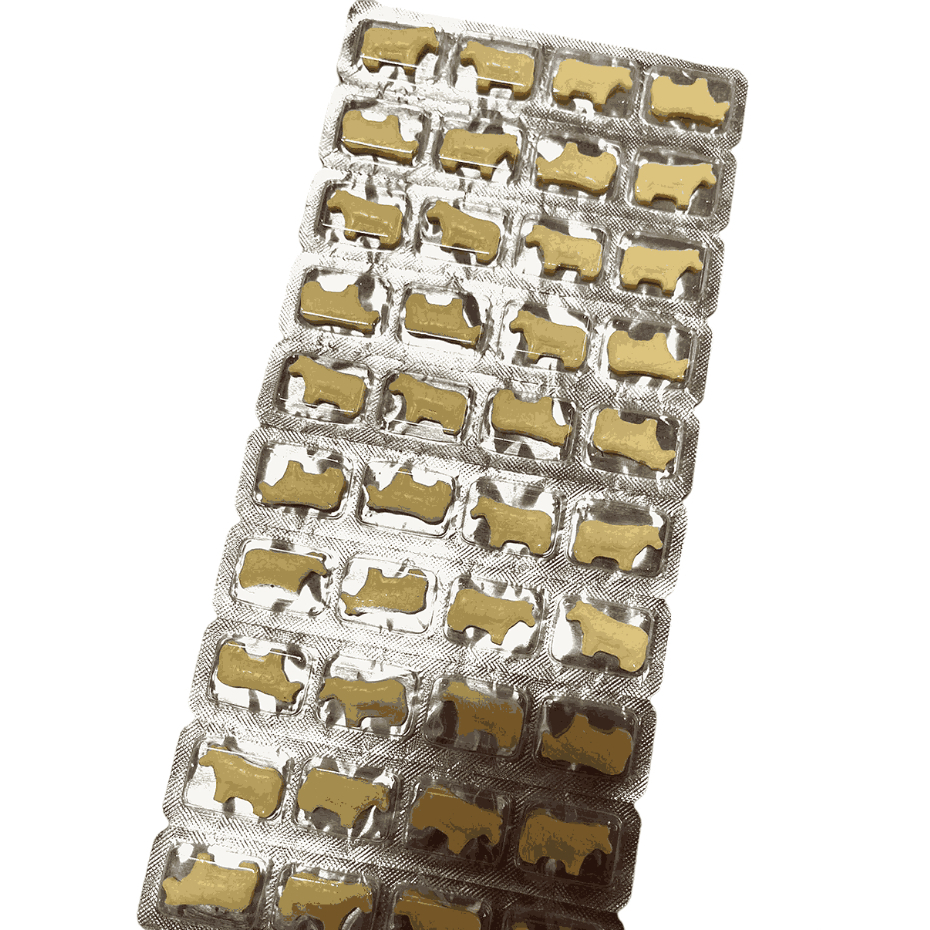 Jual 1 Strip Permen Susu Bentuk Sapi isi 10 Jadul | Shopee Indonesia