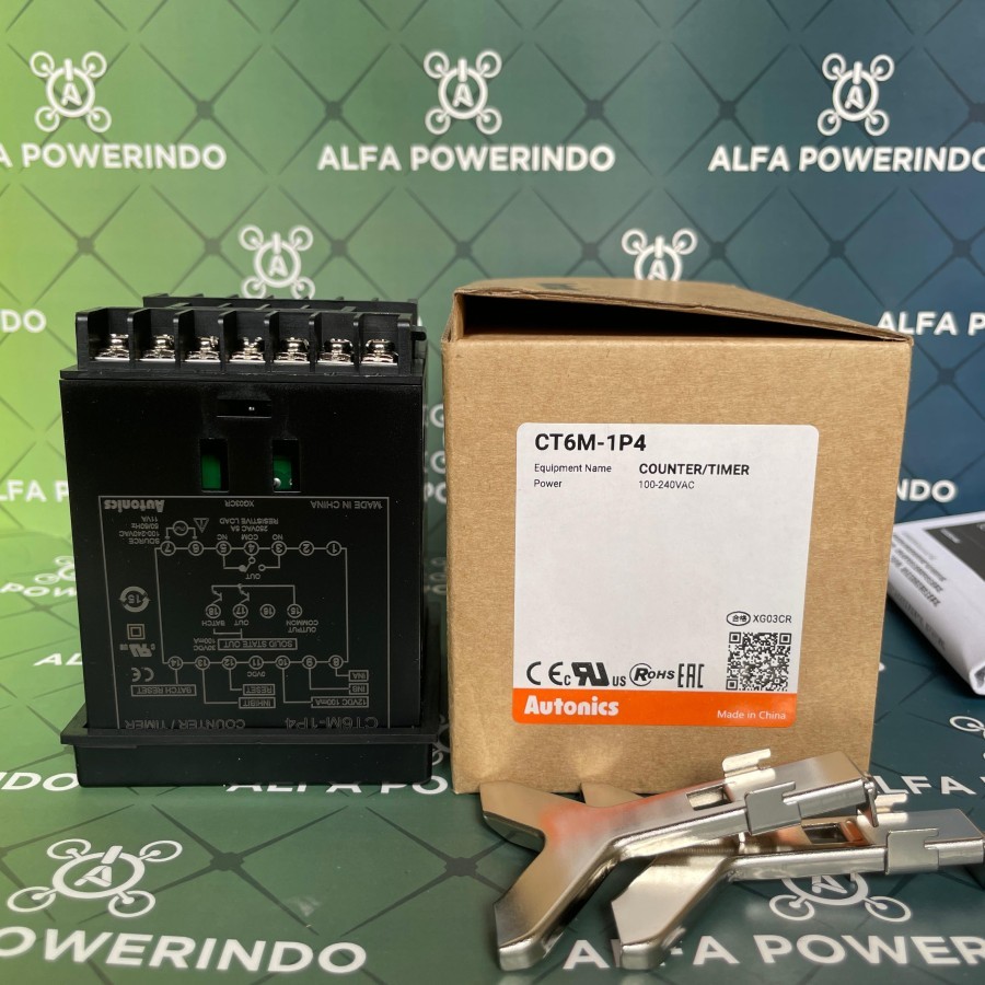 Jual Counter Timer AUTONICS CT6M-1P4 AUTONICS CT6M1P4 | Shopee Indonesia
