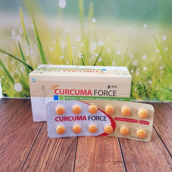 Jual Curcuma Force BOX isi 120 Tablet | Shopee Indonesia