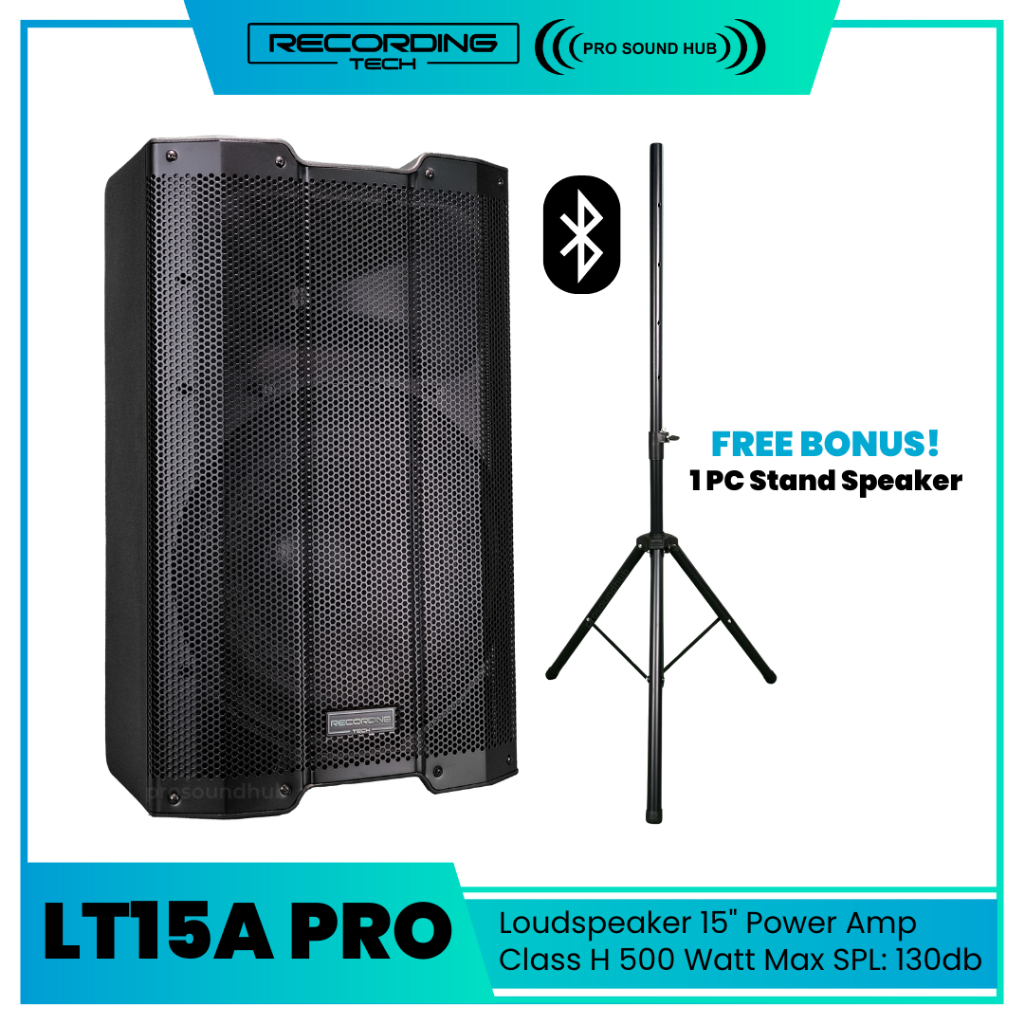 Jual Recording Tech LT15A PRO Active Speaker Aktif 15" 15 Inch Sound ...