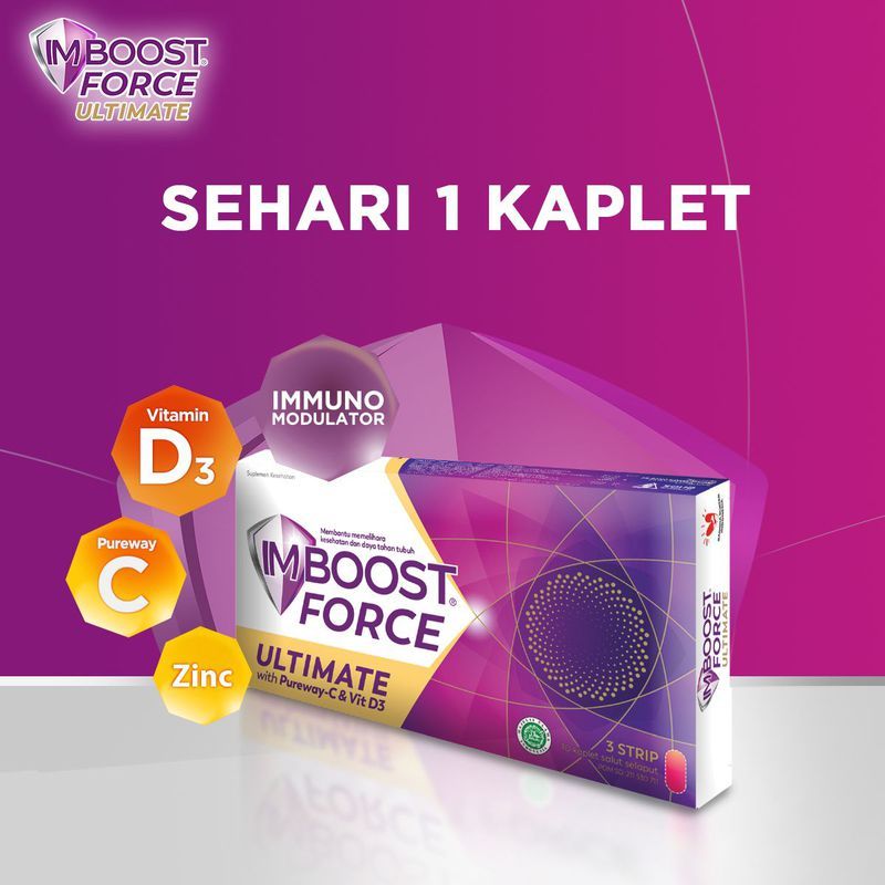 Jual imboost Force ULTIMATE Tablet multivitamin 30 tablet | Shopee ...