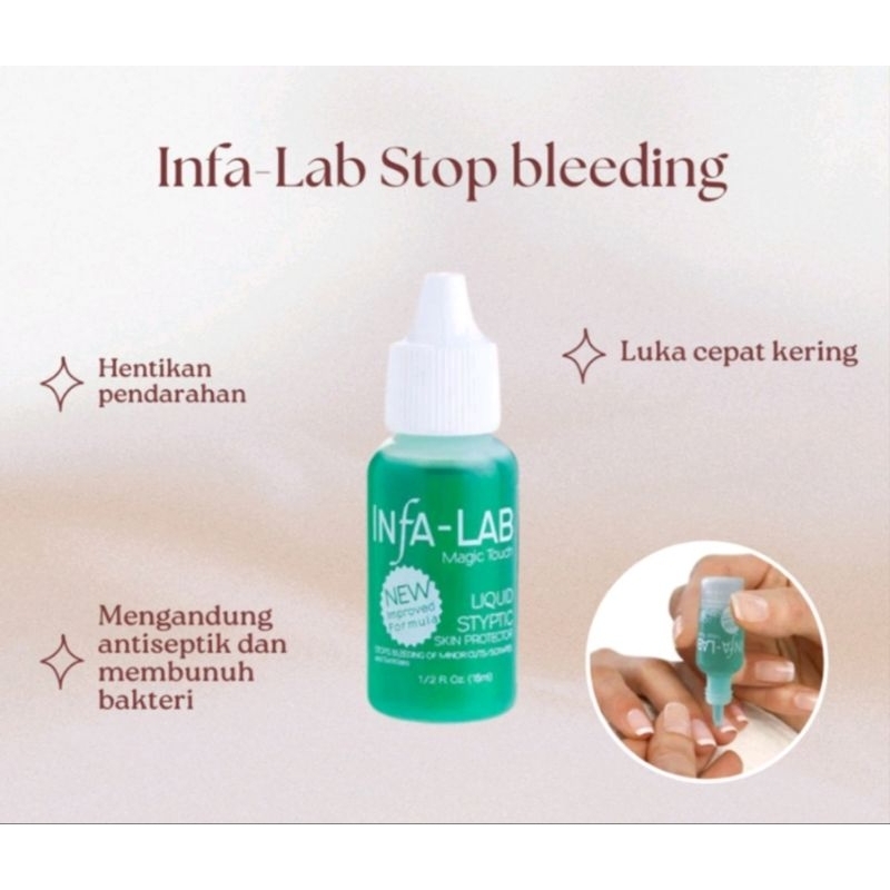 Jual INFALAB MAGIC TOUCH STOP BLEEDING ANTISEPTIC MENYEMBUHKAN LUKA ...