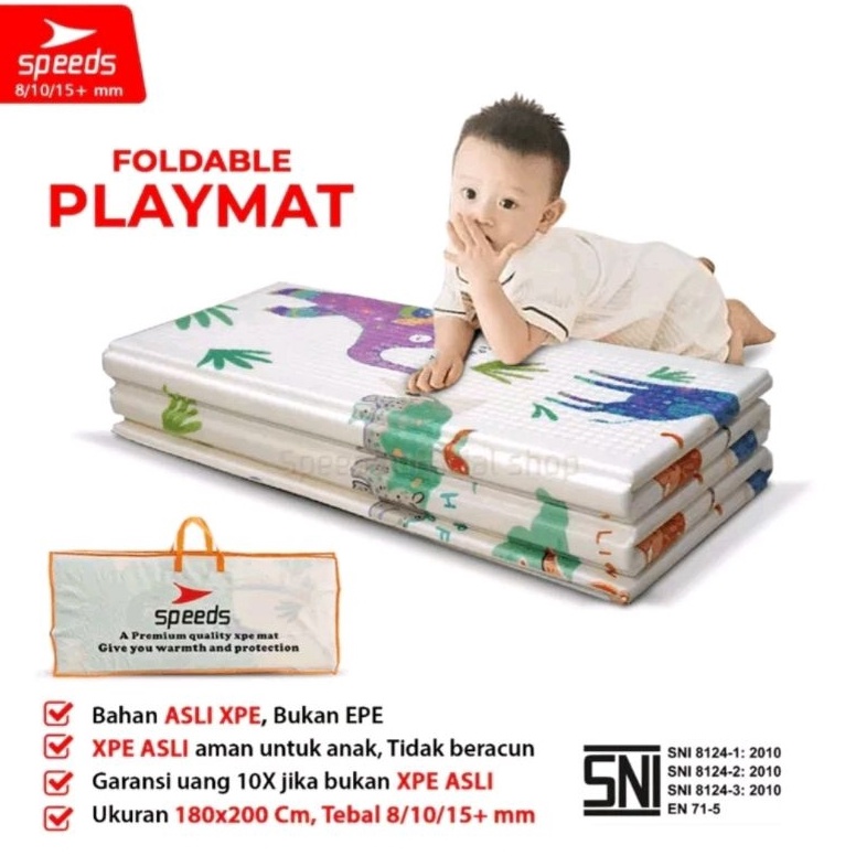 Jual KODE N42Z SPEEDS Karpet Lipat SNI TEBAL 15MM 15CM Playmat Bayi ...